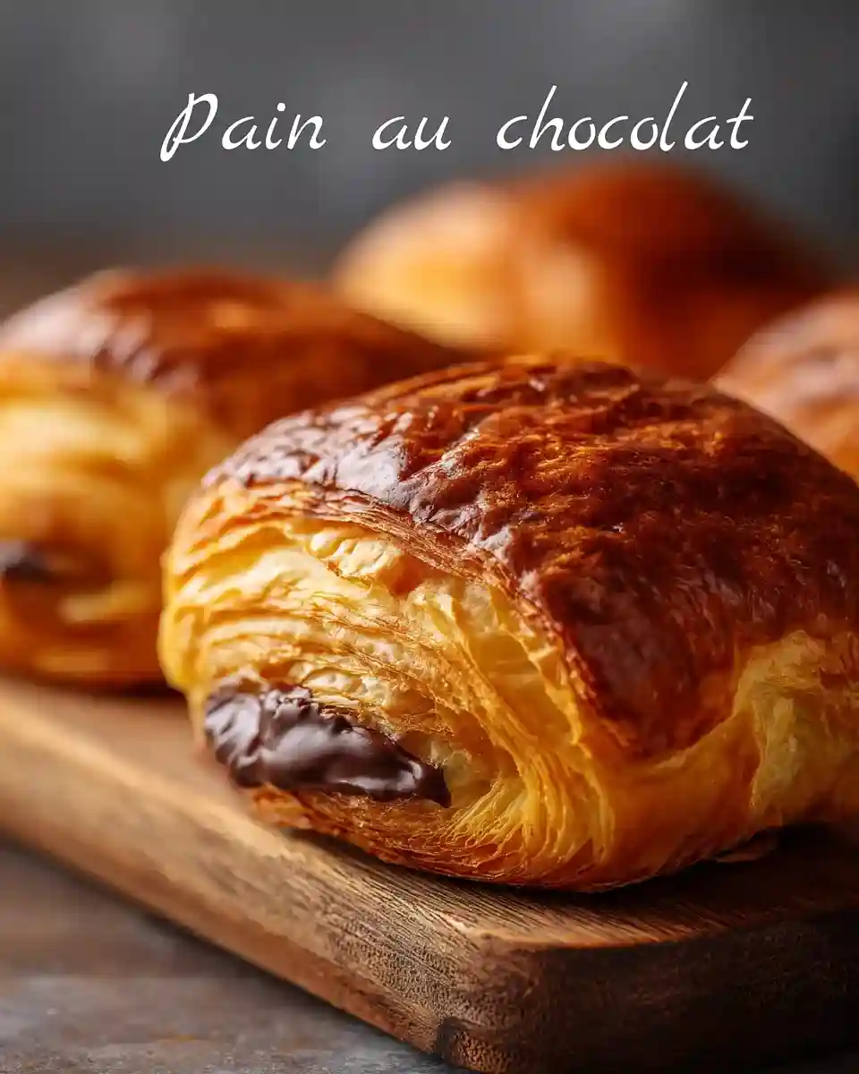 Pain au Chocolat Maison – Feuilleté, Fondant et Irrésistible