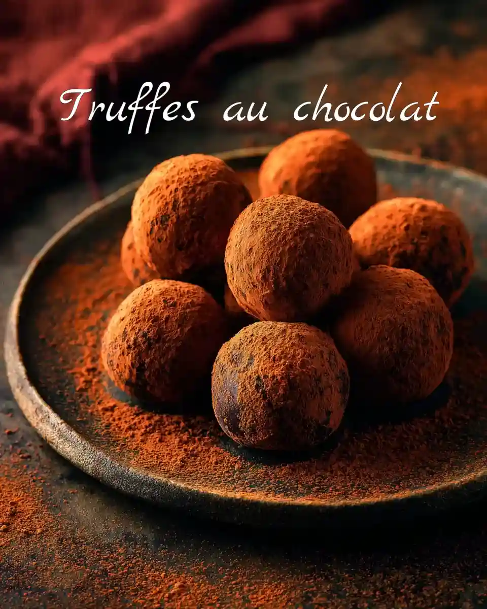 Truffes Au Chocolat Beurre Ou Crème